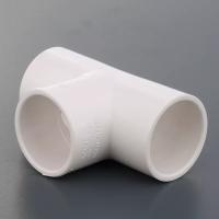 China Drainage 32mm PVC Tee UPVC Cross Tee Plastic Plumbing Fittings for sale