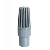China One Way PVC Plastic Foot Valve Bottom Entry Feed Plastic Ball Valve for sale