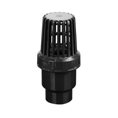 China 2 Inch PVC Ball Bottom Plastic Foot Valve In Centrifugal Pump for sale