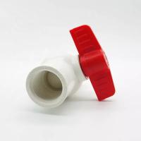China Plastic Water Conical Valve PVC Pipe Valves And Fittings For Chemical for sale