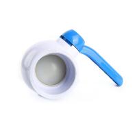 China 3 Inch Cpvc Ball Valve PVC Shut Off Valve 0.6MPA-0.8MPA White for sale