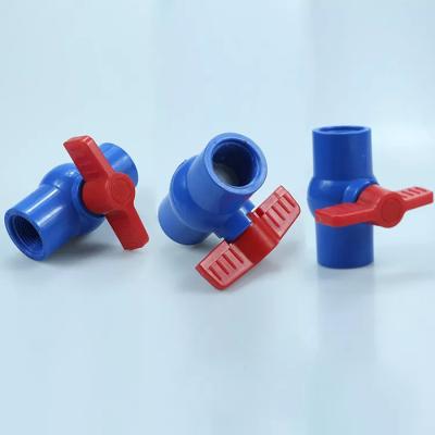 China Farm Irrigation System PVC Shut Off Valve High Temperature Medium for sale