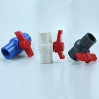 China Farm Irrigation System PVC Shut Off Valve High Temperature Medium for sale