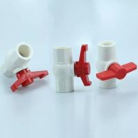 China UPVC Spears Globe Valve 2 Inch PVC Ball Valve Alkali Resistant for sale