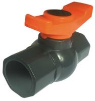 China DN15-DN100 1 UPVC Ball Valve PVC Water Pipe Ball Valve National Standard for sale