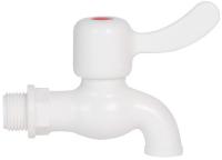 China Single Hole PP Faucet PVC Plastic Taps For Water Containers for sale