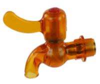 China Single Hole PP Faucet PVC Plastic Taps For Water Containers for sale