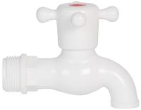 China Single Hole PP Faucet PVC Plastic Taps For Water Containers for sale