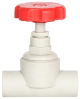 China DN15 Globe PVC Shut Off Valve Anti Corrosion 2 Pvc Shut Off Valve for sale