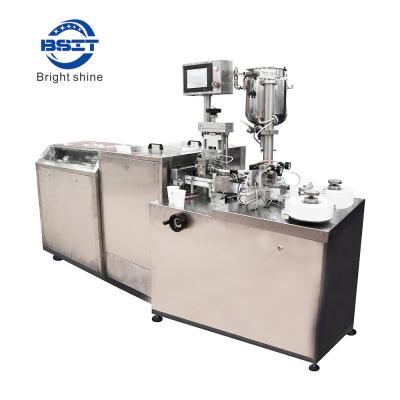 China Single Filling Head Laboratory Model Suppository Filling Sealing packing Machine for sale