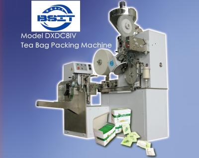 China 6300bags Per Hour/ Heat Sealing of Envelope for Tea Bag Packing Machine (DXDC8IV) for sale