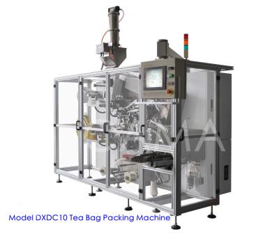 China DXDC10  double chamber tea bag packaging  machine for  Chinese herbs/Flower tea for sale