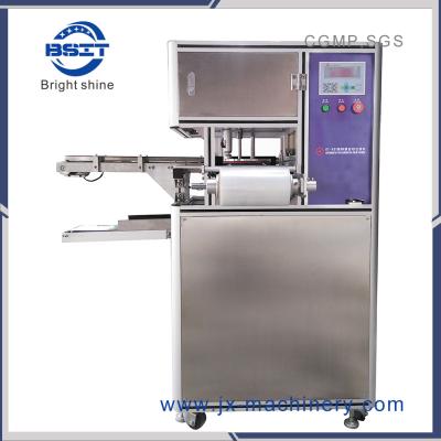 China HT-980A  toilet  hotel round soap stretch wrapper machine by PE film easy operation for sale