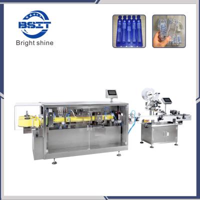 China oral liquid lemon juice drinking Plastic Ampoule Forming and Filling and Sealing Machine for sale