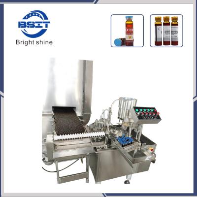 China Byg2/1 10ml Piston Pump Oral Syrup Bottle Filling and Capping Machine for sale