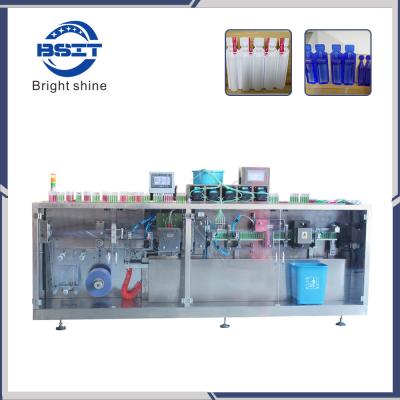 China 10-50ml Bfs Plastic Ampoule Bottle Forming Filling Sealing Machine for Pesticide for sale