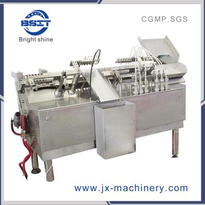 China Afs-4 Button Control Glass Ampoule Liquid Filling Sealing Machine with SS316 for sale