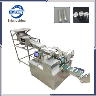 China pharmaceutical/life care Effervescent Tablets in one roll wrapping packing machine for sale