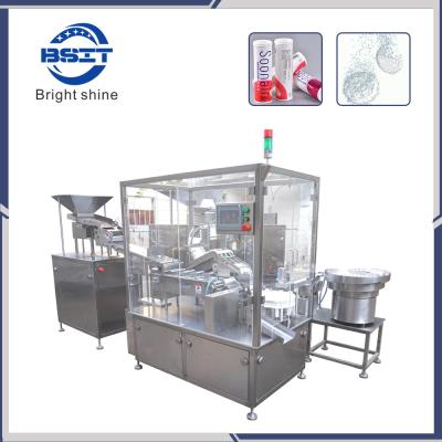 China Energy drink pharmaceutical effervescent tablet counting and filling machine for sale