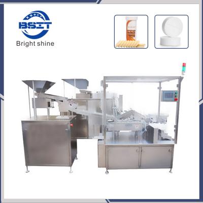 China effervescent t tablet Bottle Tube Counting Filling Packing Machine for sale