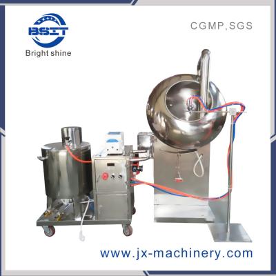China Tablet Sugar Coating Machine Byc600 (A) with contact part with 304 stainless steel for sale