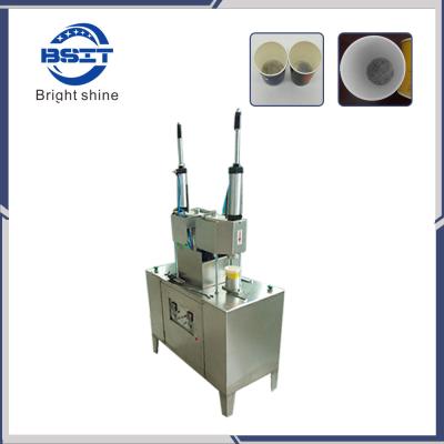 China cheaper manual operate BS828 Coffee /Tea filter paper Cup paper cup filling machine for sale