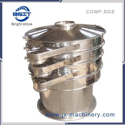 China High-Efficient double outlet SS304 stainless steel Sifting Machine  with 1 mesh (ZS-800) for sale