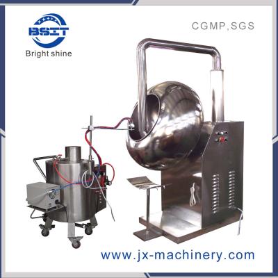 China Pill/Tablet Coating Machine for BycA-1250 with contact part is made of 304 stainless steel for sale