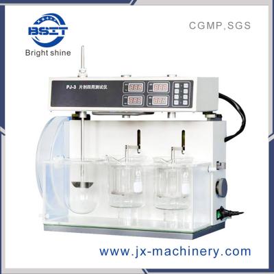 China High quality PJ-3 TABLET FOUR-USAGE TESTER with detecting pharmic dissolution, disintegration, friability/abrasion for sale