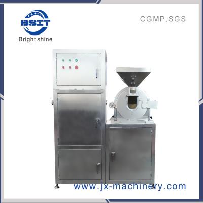 China pharmaceutical machinery 120 mesh Crusher with dust box   (30B model) for sale
