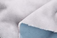 China Polyester	Bonded Fleece Fabric Solid Imitation Rabbit Hair , 142cm Bonded Suede Fabric for sale