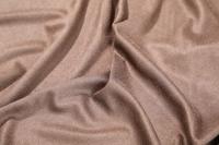 China Brown 150cm Faux Leather Nubuck Fabric , Solid Microfiber Faux Suede for sale