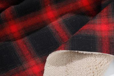 China Bonded 150cm Woven Check Fabric , Polyester Bonded Fabric for sale