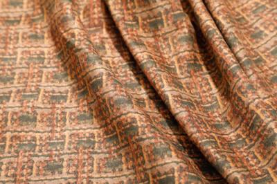 China 100 P Coating Chocolate Brown Suede Fabric Polyester By The Yard for sale