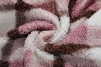 China Grain Jacquard Terry Knit Fabric , Polyester Viscose Knit Fabric for sale