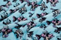 China Printed Flannel Fleece Fabric Toys Polyester Fuzzy Hooded Flannel for sale