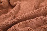 China Soft and Cozy, Warm and Nurturing  Shu Velveteen 170cm Wool Cotton Blend Fabric for sale