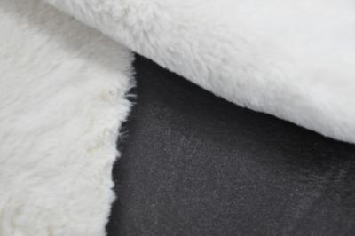 China 410gsm 100%pu rabbit hair casual outdoor clothing for sale
