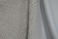 China 390gsm FUR:  SHU VELVETEEN WOVEN  FABRIC:Knitted FabricBonded Leather Fabric for sale