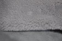 China 610gsm 100p Solid Sherpa Fur Solid Suede Bonded Fleece Fabric for sale