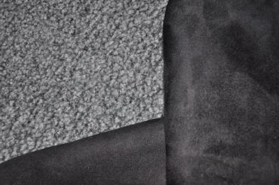 China Grey lambsuede and suede composite for sale