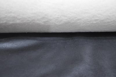 China Solid Sherpa Solid Pu Bonded Fleece Fabric 660gsm Fur Double Sided Adhesive for sale
