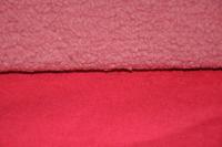 China Solid Sherpa Solid Pu Bonded Fleece Fabric 600gsm Fur for sale