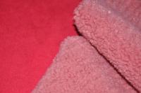 China Solid Sherpa Solid Pu Bonded Fleece Fabric 600gsm Fur for sale