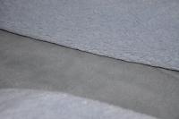 China Polyester 160cm Micro Polar Velvet 100p Grey Suede Composite for sale