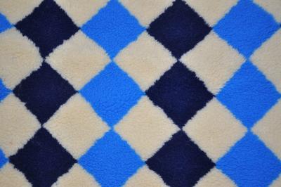 China Jacquard 100% Polyester Sherpa Fabric Faux 150cm Adjustable 535gsm for sale