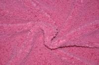 China 150cm Faux Sherpa Fabric Recycled Polyester Fur Jacquard Pattern 500gsm for sale