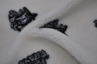 China 100% Polyester 150cm CW Or Adjustable 535gsm Faux Sherpa Fabric for sale