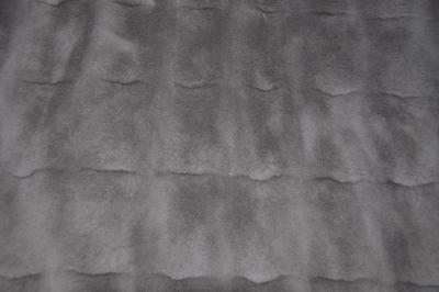 China Faux Rabbit Fur Fabric 100% Polyester 150cm CW Or Adjustable for sale