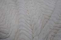 China Faux Rabbit Fur Fabric 100% Polyester 150cm CW Or Adjustable for sale